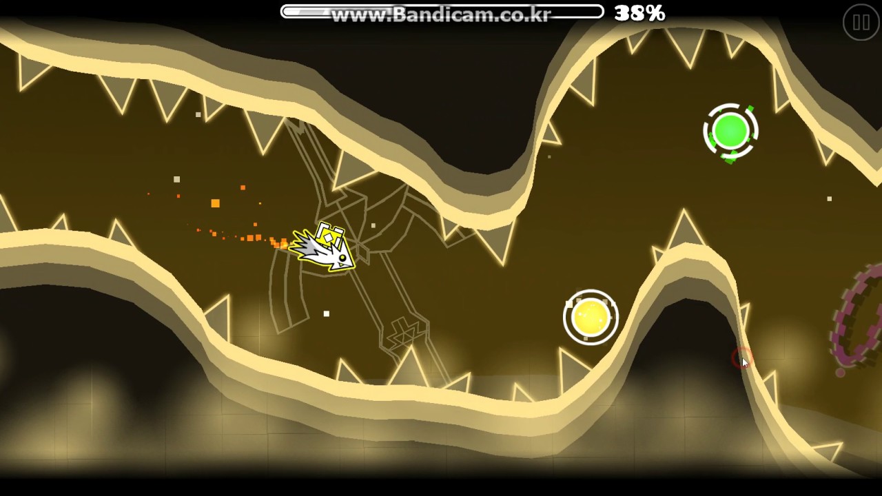 Geometry dash - Gold Temple (Easy Demon) - by Serponge - YouTube