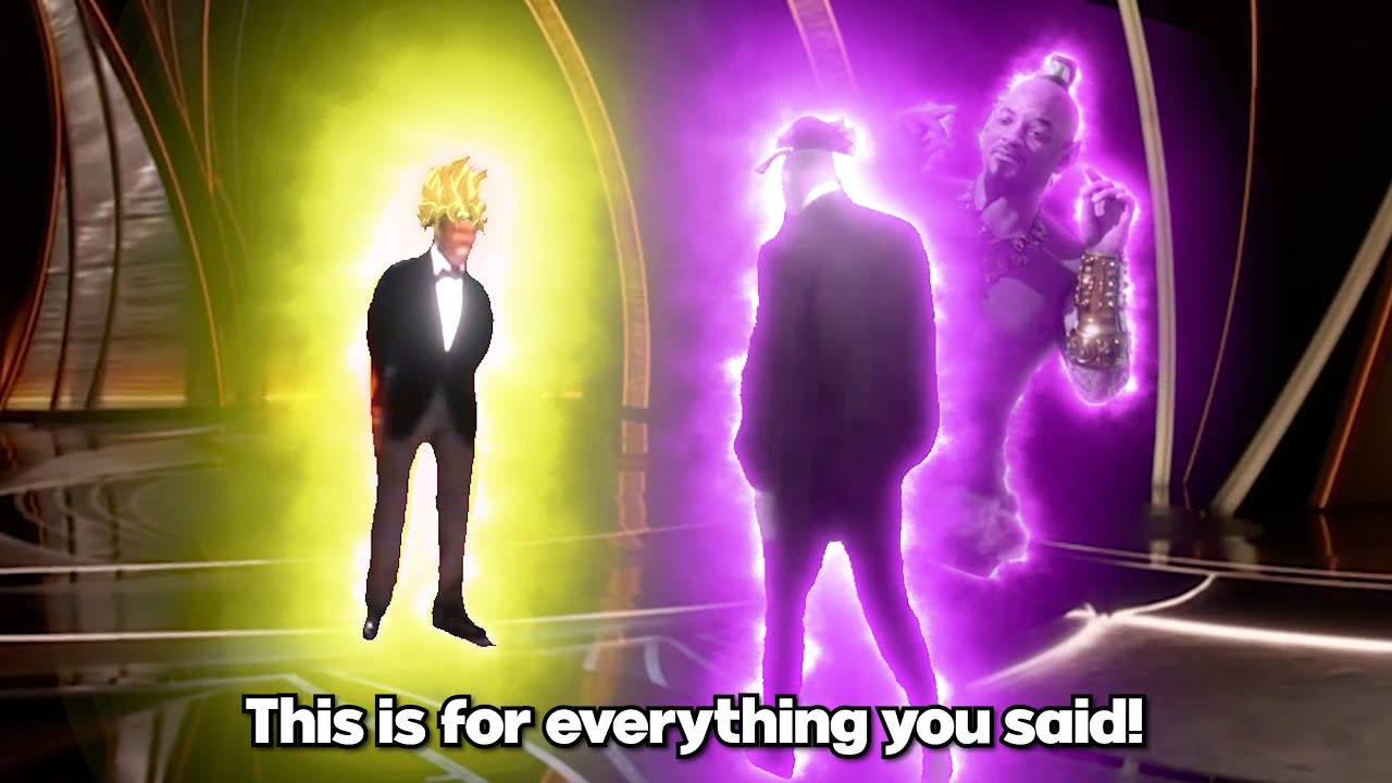Will Smith Vs Chris Rock Jojo Fight Meme Youtube