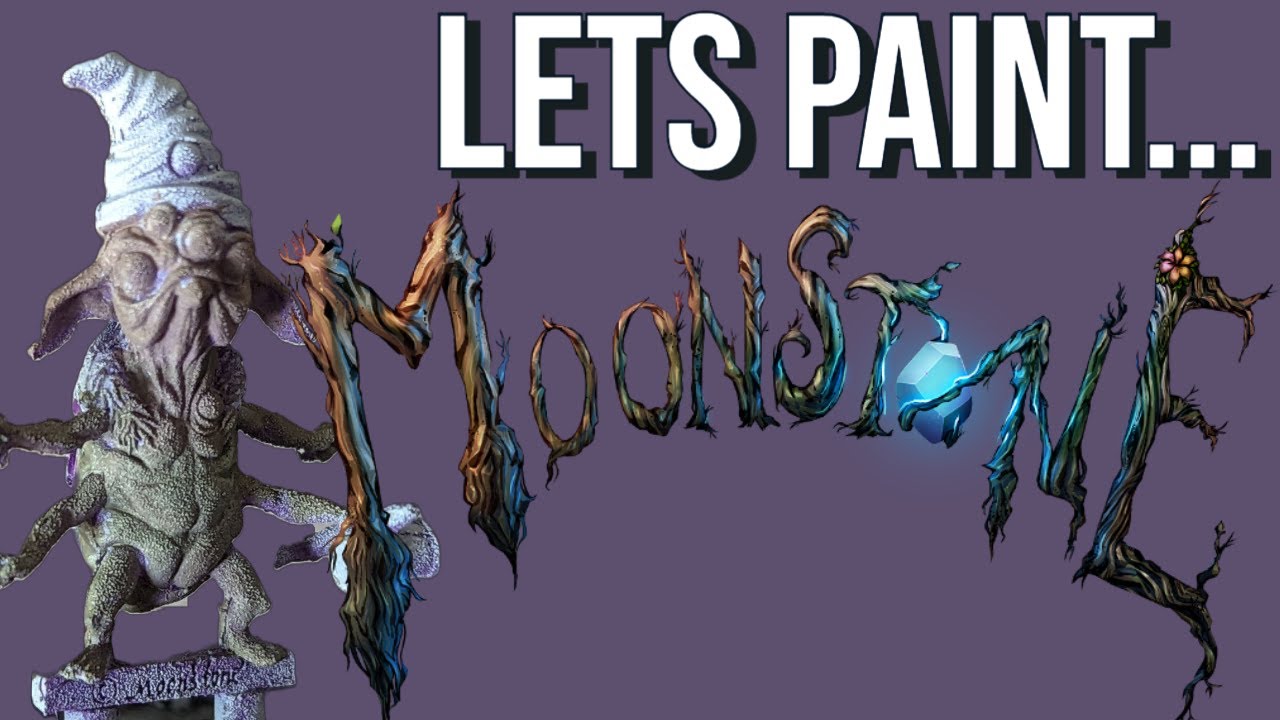Painting GRUB from MOONSTONE - Wet Palette adventures, Part 1 - YouTube