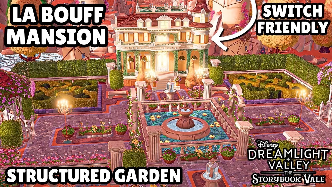 EASY LA BOUFF MANSION//ELEGANT GARDEN//STORYBOOK VALE//DISNEY ...