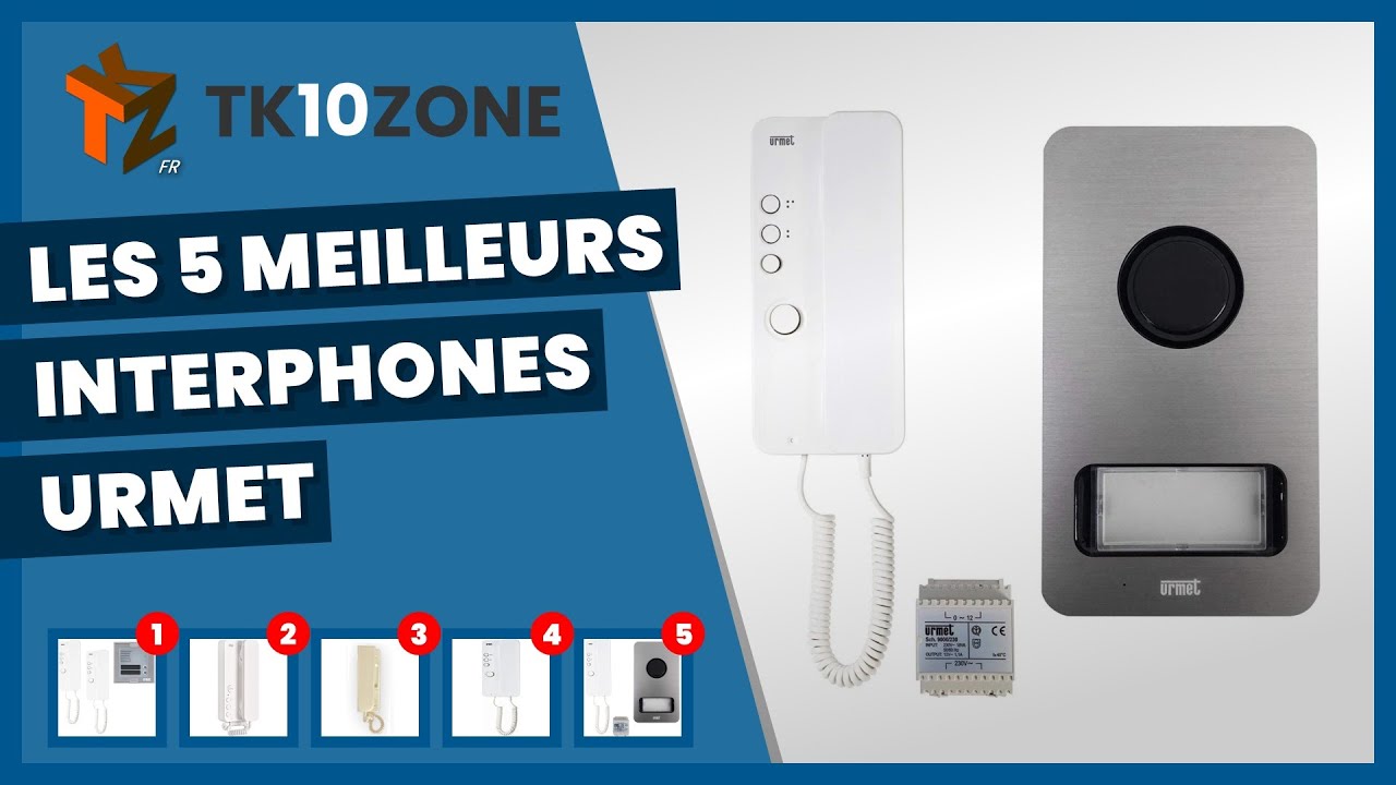 Les 5 meilleurs interphones Urmet - YouTube