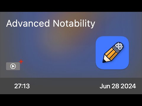 Advanced Notability - Preview - YouTube