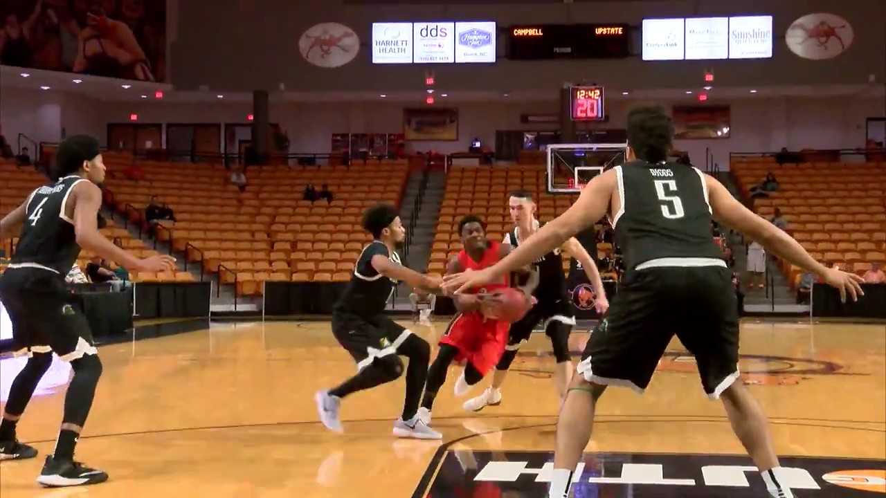 Campbell Men's Basketball vs. USC Upstate - YouTube