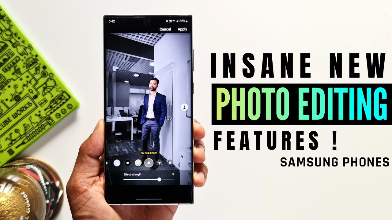 New Photo editing features on samsung One UI 4.1 ! - YouTube