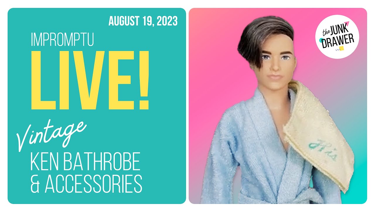 Livestream | Vintage Ken Robe and Accessories - YouTube