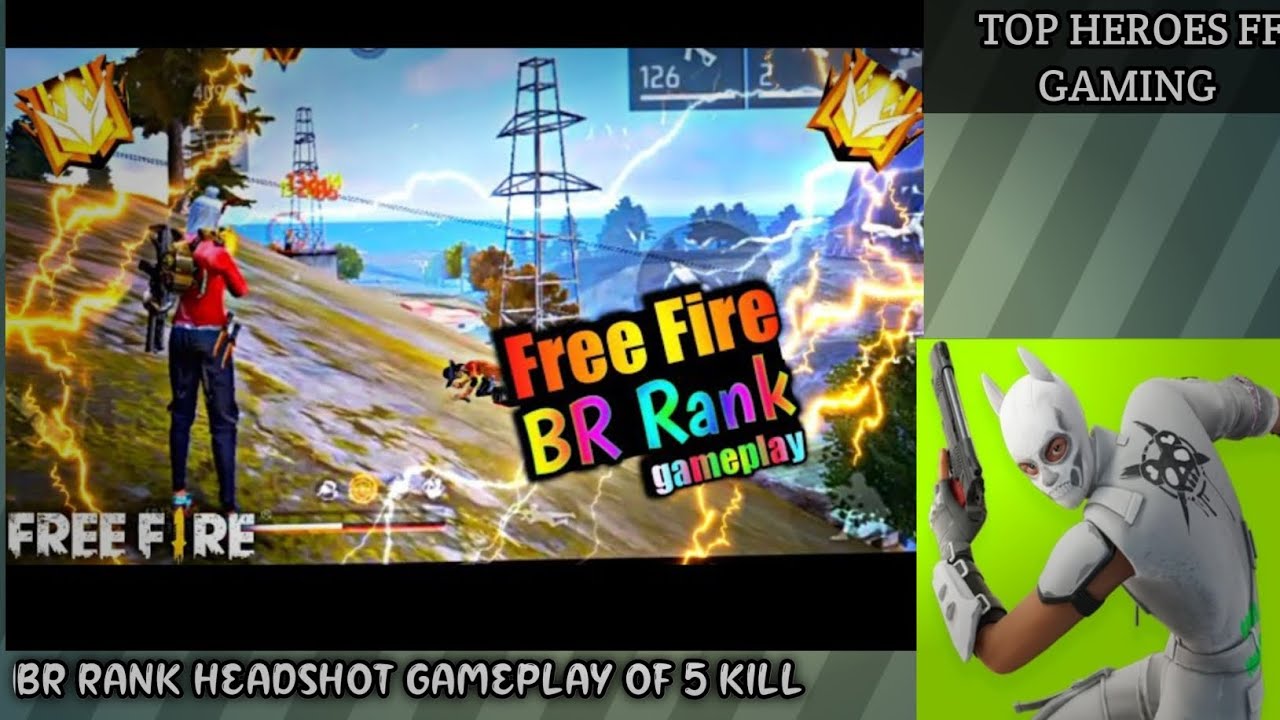 TOP HEROES FF || BR RANK OF 5 KILL || AWM XM8 MP40 || KING || TOP GAME ...