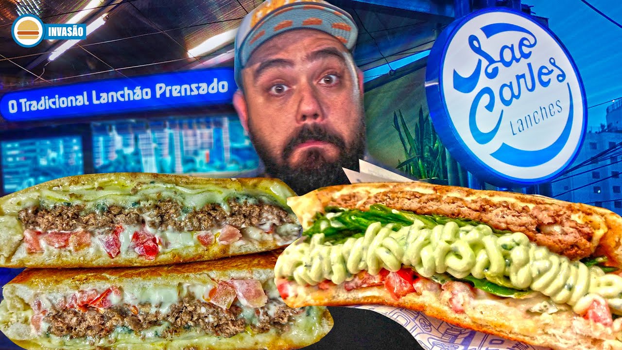 LANCHE PRENSADÃO RAÍZ TIPO INTERIOR - INVASÃO SÃO CARLOS | Hambúrguer Perfeito - YouTube