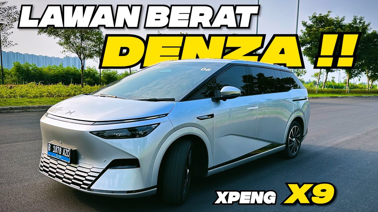 Mobil Listrik Keluarga TERMEWAH 2025! XPeng X9 Review & Test Drive ...