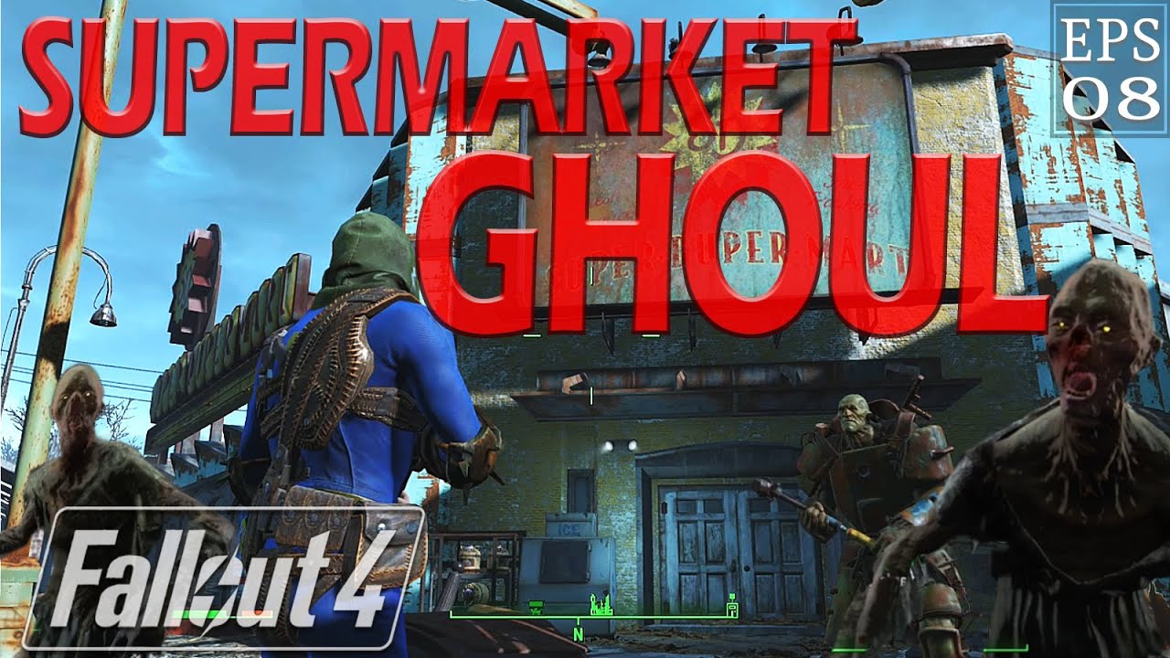 Fallout 4 Gameplay Indonesia - Eps 08 SUPERMARKET GHOUL - YouTube