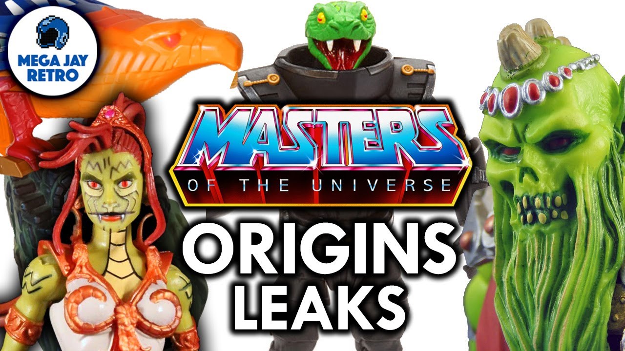 Leaked MOTU Origins Snake Horde Troopers, Snake Teela, Point Dread ...