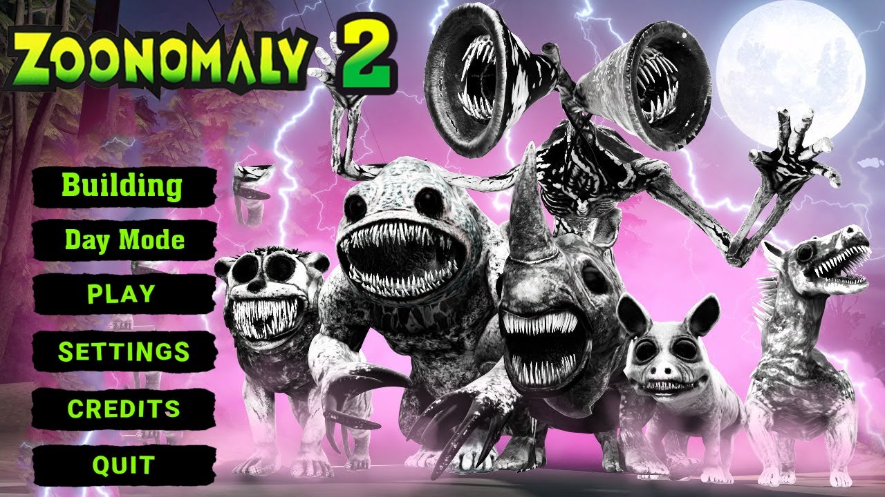 Zoonomaly 2 Official Teaser Trailer Game Play New Monster Pig Rhino ...