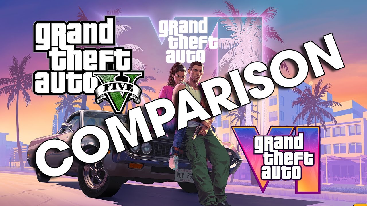 GTA 5 vs GTA 6 (Grand Theft Auto 5 vs Grand Theft Auto 6) Muy ...