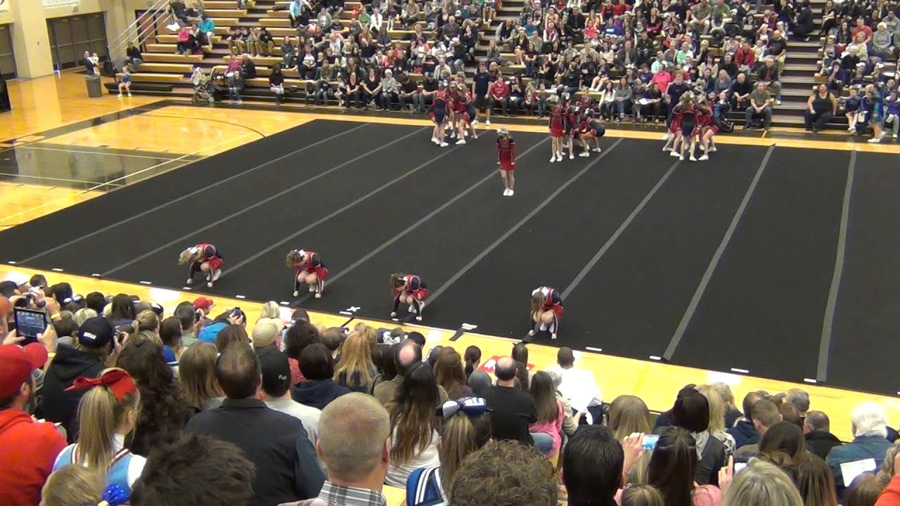 Legacy Jr High Cheer Competition 1.10.15 - YouTube