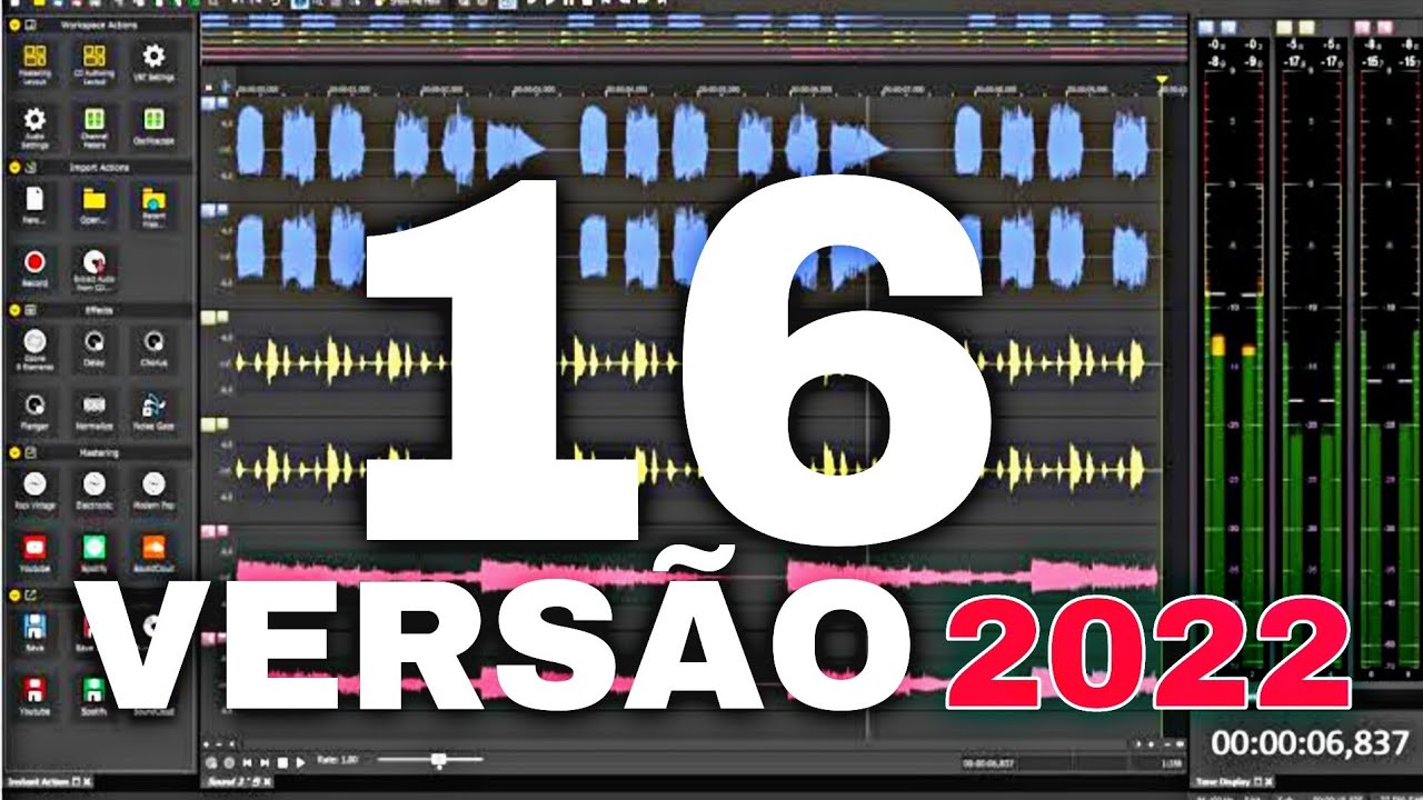 novo sound forge 16 2022 - YouTube