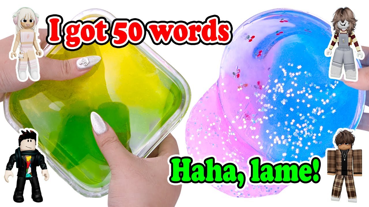 Slime Storytime Roblox | I must complete tasks to be able to speak ...