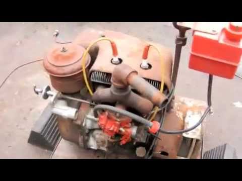 Old Wisconsin TFD Engine Startup - YouTube