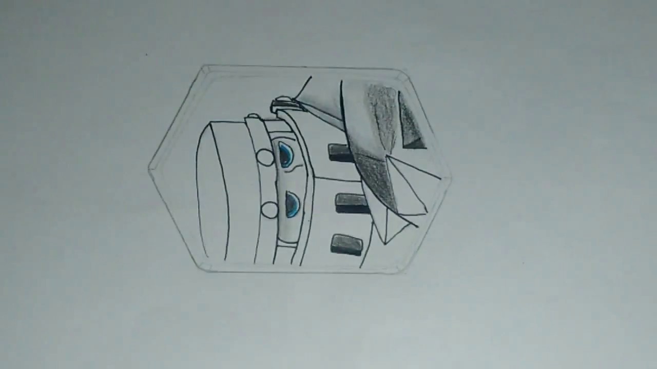 How to draw Mega Knight - YouTube