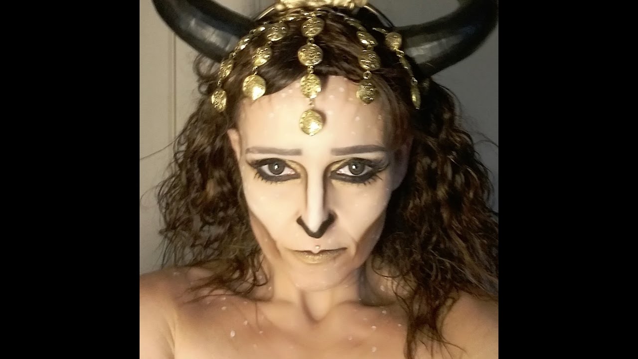 Faun Mythical Creature make-up video's - YouTube