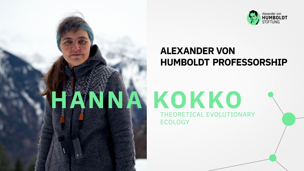 Evolution engenders diversity | Hanna Kokko is a Humboldt Professor ...