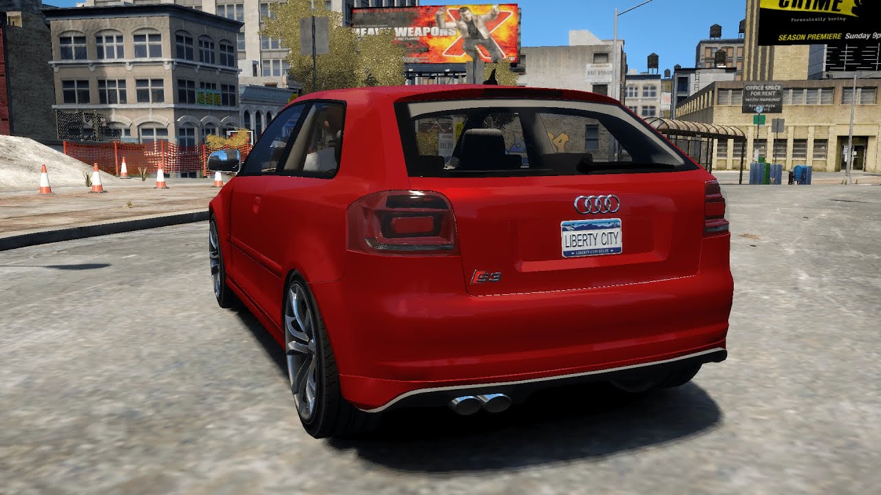 GTA IV 2010 AUDI S3 CRASH TESTING - YouTube