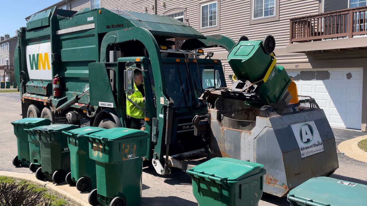 Super Fast Ex Veolia Mack LEU McNeilus Pacific Curotto Can Garbage ...
