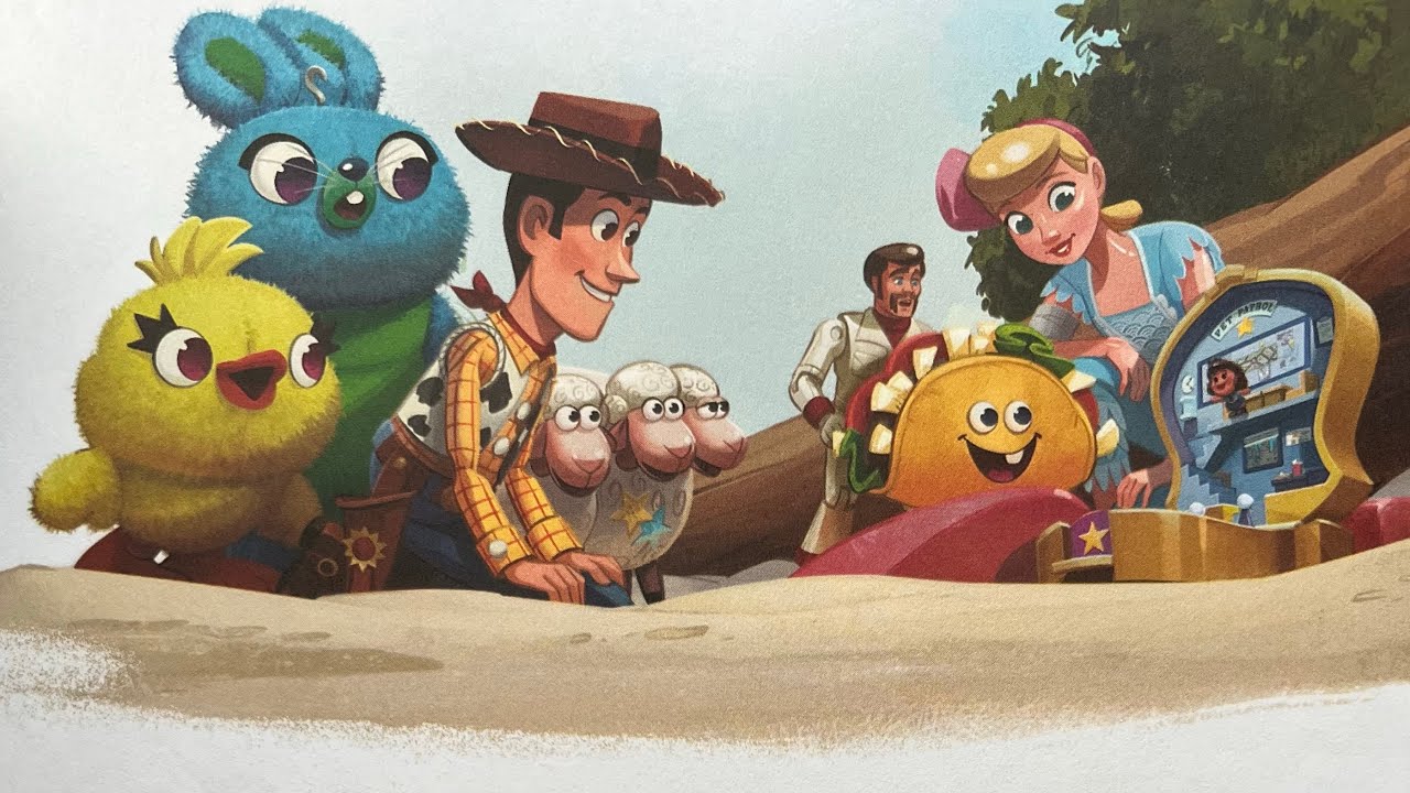 53 | Toy Story 4: Officer McDimples on Duty | Read Aloud - YouTube