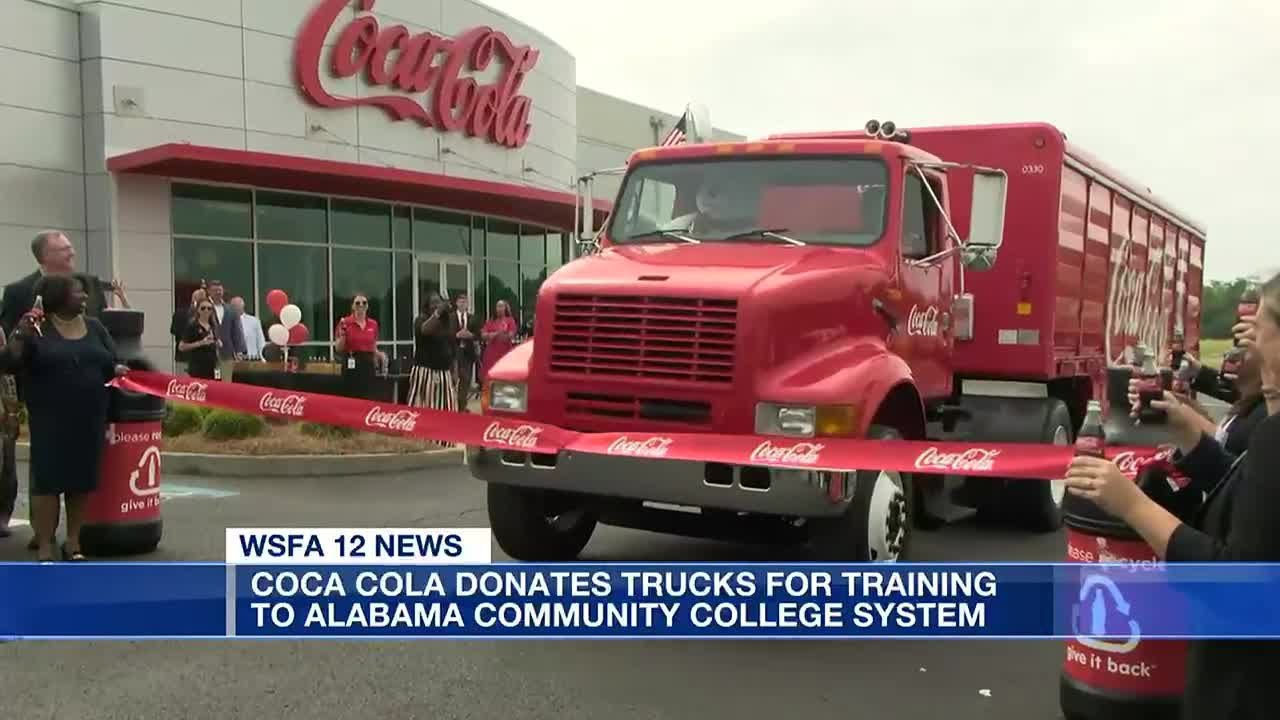 Coca-Cola donates trucks to Ala. community colleges for driver training ...
