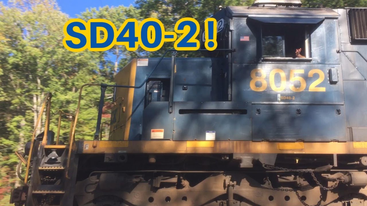 CSX brings more SD40-2s out on the Clinchfield! Plus some great short ...