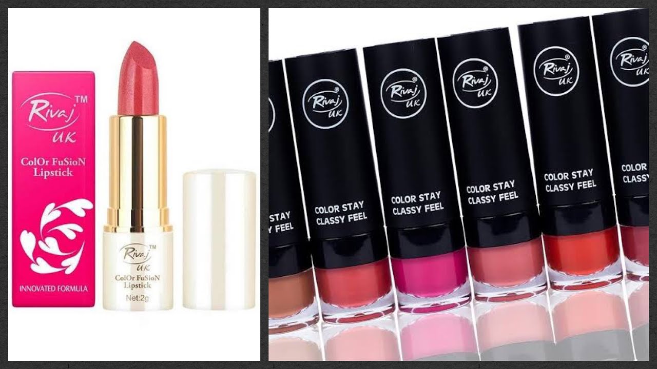 Rivaj Lipsticks Swatches and Review | Life with HiraHashaam - YouTube