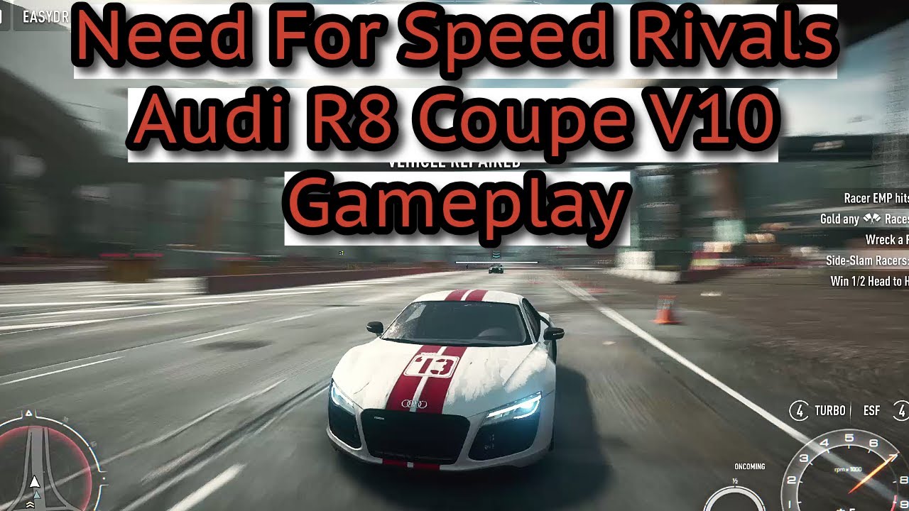 Need For Speed Rivals Audi R8 Coupe V10 Gameplay | PC Gameplay | 1080P ...