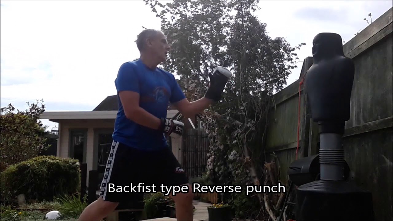 Backfist reverse Punch workout - YouTube
