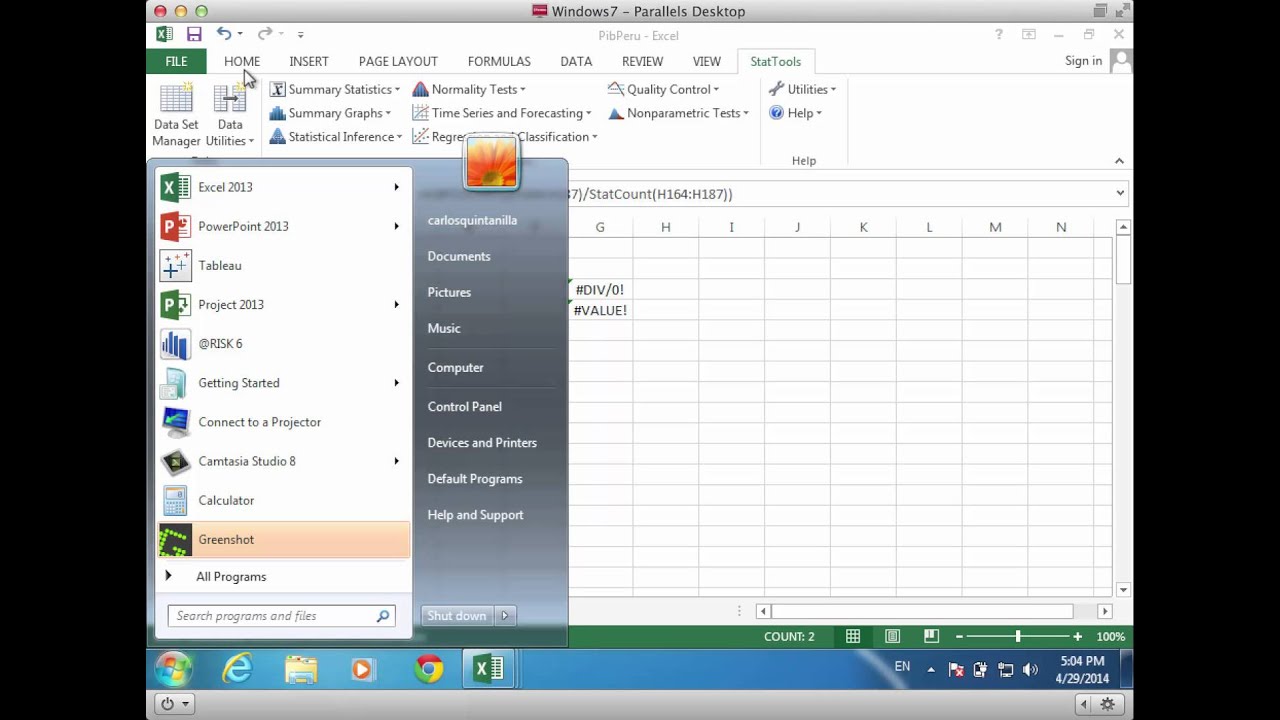 Introduccion a StatTools: Pronosticos con Metodos de Asuavizamiento Exponencial - YouTube