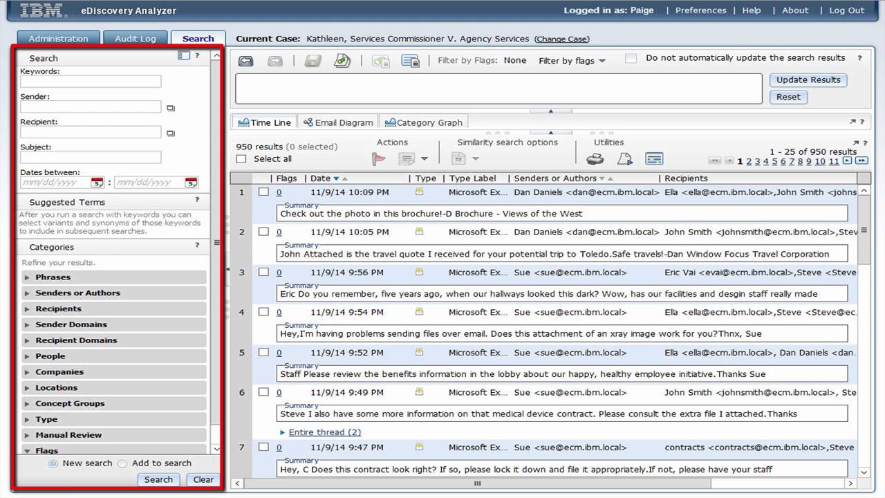 Demo - Using eDM and eDA for eDiscovery - YouTube