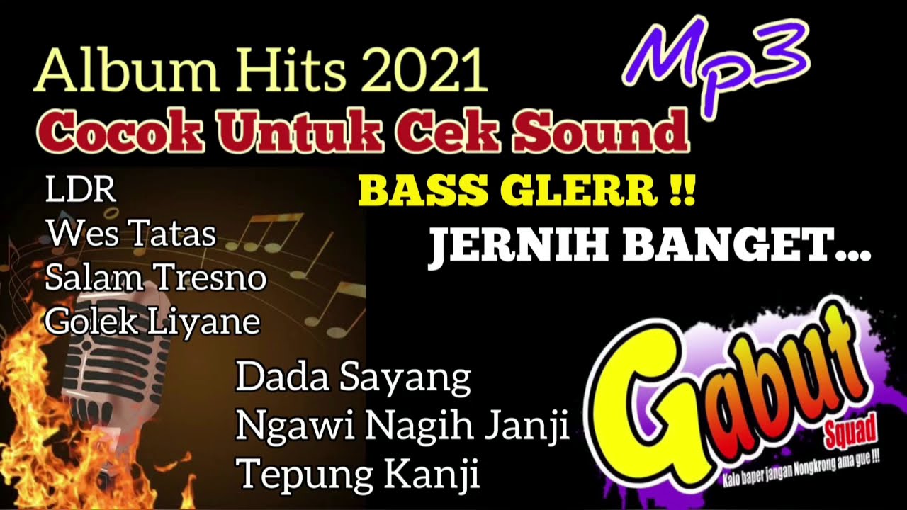 Lagu Terbaru GABUT sQuad !! Cocok Untuk Cek Sound .. Bass GLERR ...