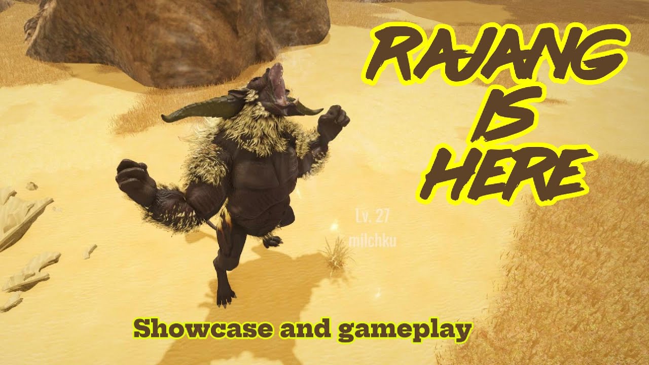 Monstrous Battlegrounds Rajang showcase and gameplay! | Roblox - YouTube