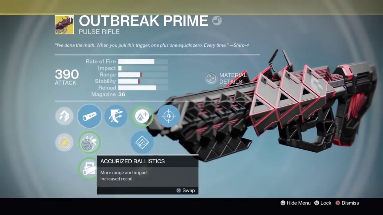 Destiny: OUTBREAK PRIME in Crucible! - YouTube