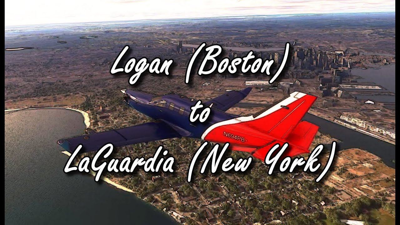 Daher TBM 930 VIP Adventures Part 4: Logan to LaGuardia - YouTube