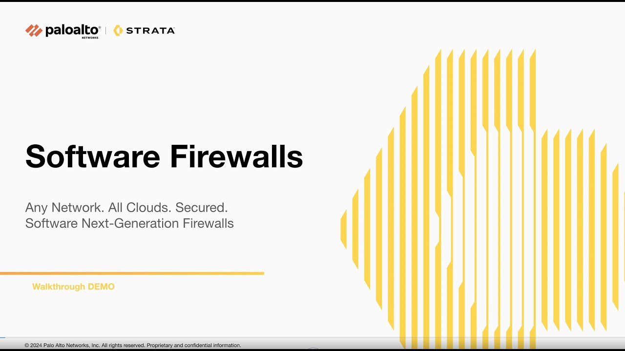 VM Series with Strata Cloud Manager for Configuration and Visibility - YouTube