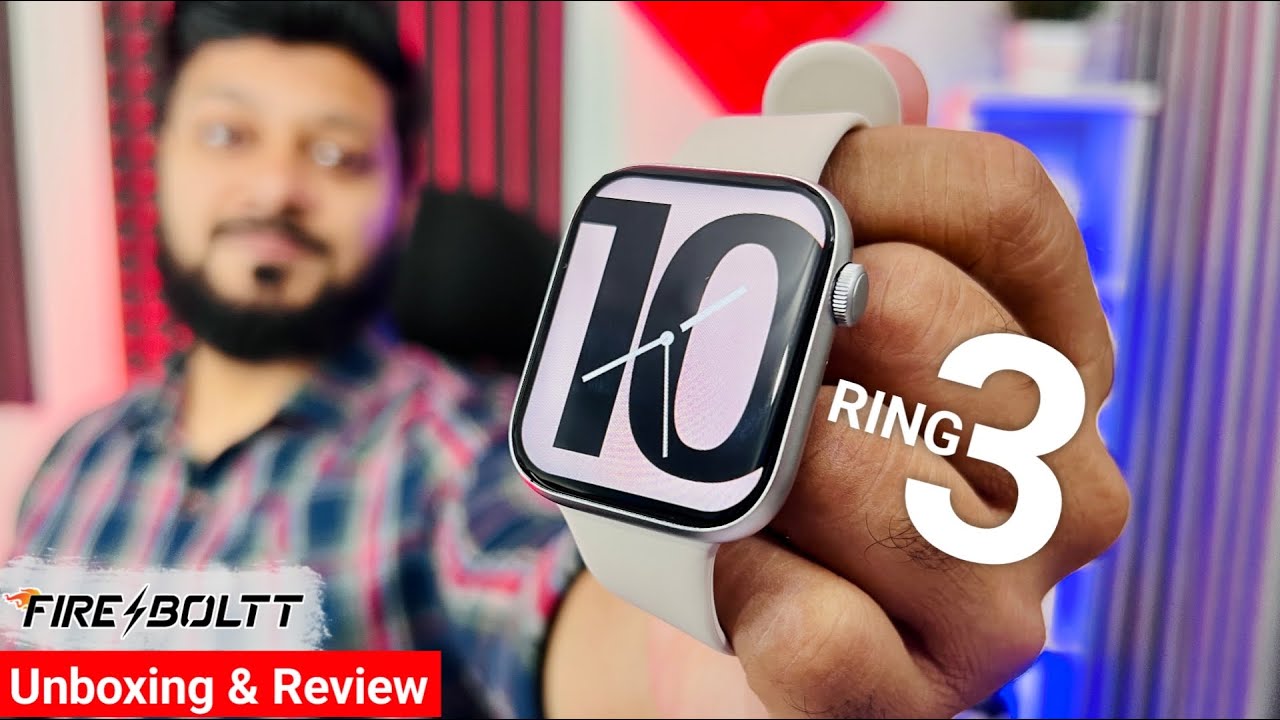 Fireboltt Ring 3 full detailed Review | Best looking smartwatch 😍 - YouTube
