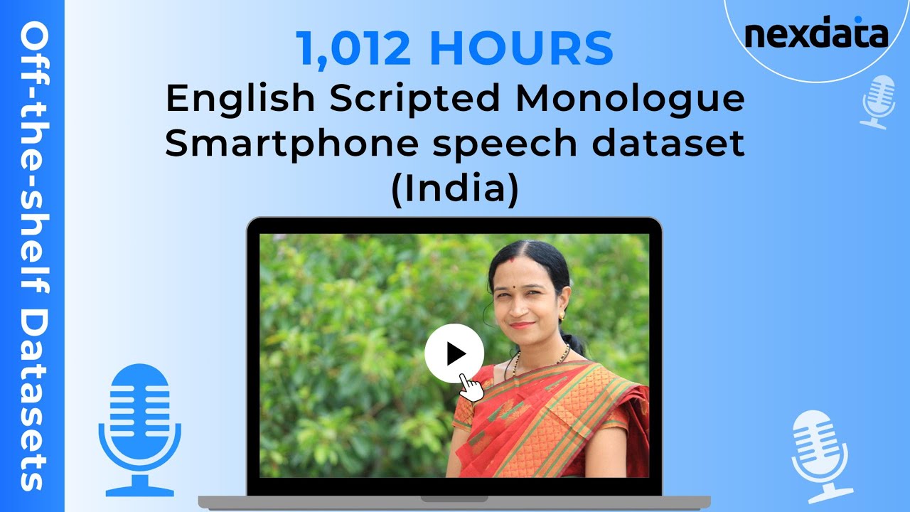 English(India) Scripted Monologue Smartphone speech dataset - YouTube