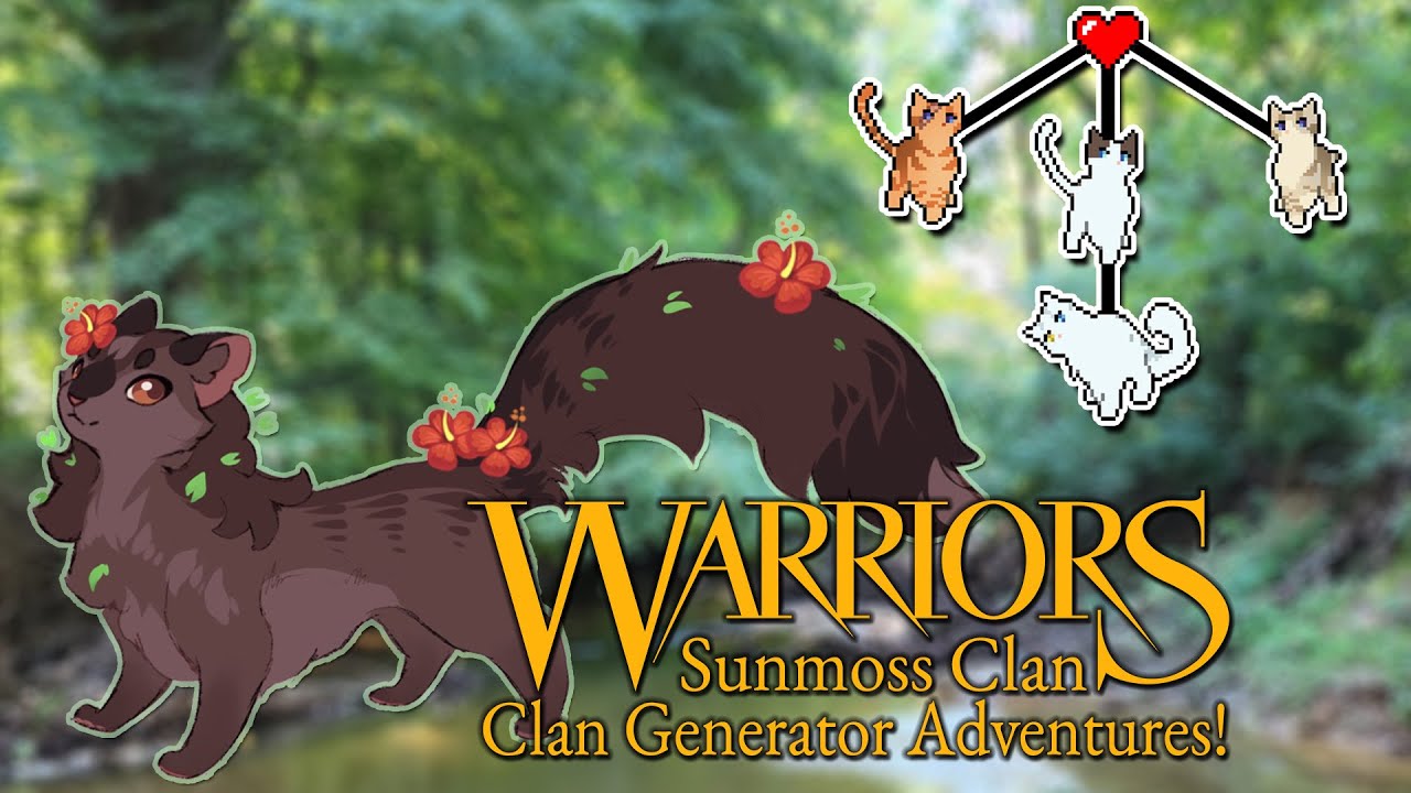 A Kit Obsessed LOVE-TRIANGLE Begins?! 🐈 Warrior Cats: Clan Generator Adventures! • #10 - YouTube