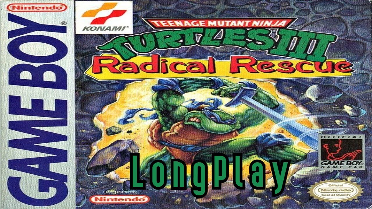 Teenage Mutant Ninja Turtles III: Radical Rescue LongPlay GameBoy - YouTube