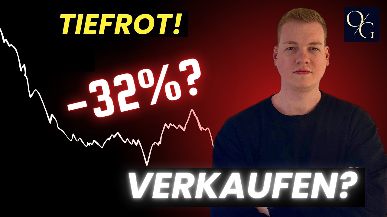 Aktien TIEFROT: Jetzt verkaufen ODER Ruhe bewahren? - YouTube