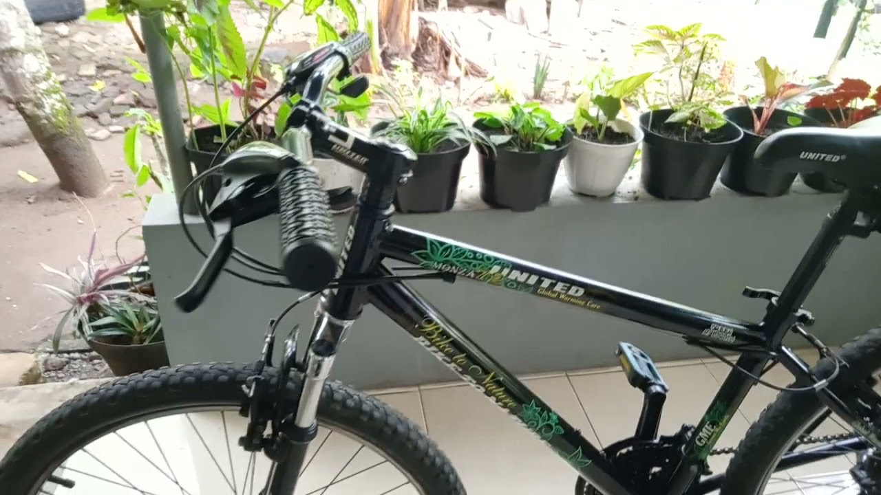 United Monza 72 Bike To Nature kondisi like new (review) - YouTube