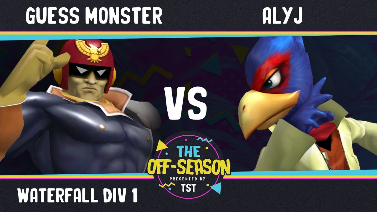 The Off Season - Waterfall Div 1 - GUESS MONSTER (Captain Falcon) VS ...