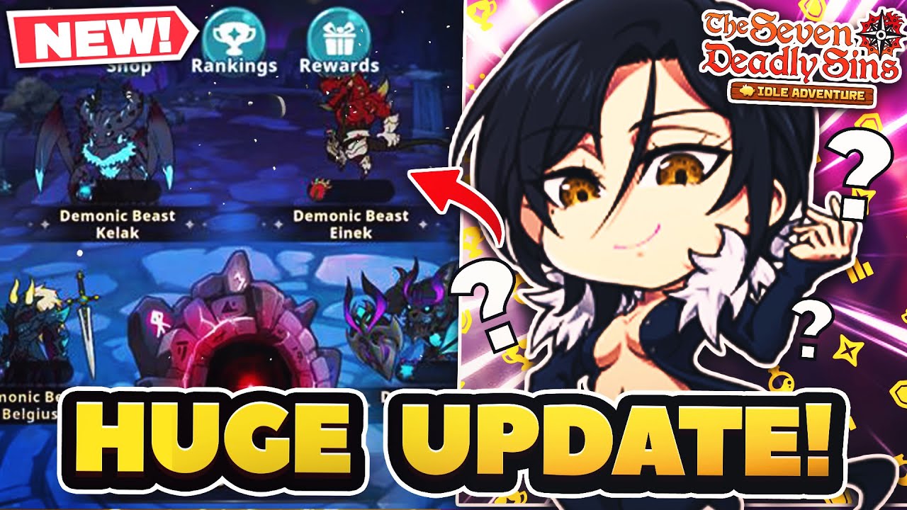 7DS: IDLE BIGGEST UPDATE YET! NEW LEGENDARY & BOSS BATTLES! - YouTube