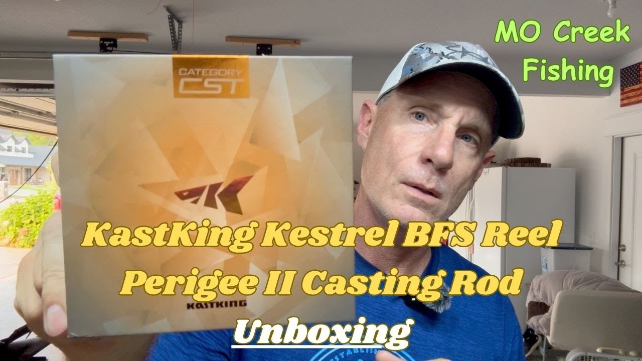 KastKing Kestrel BFS Reel & Perigee II Casting Rod Unboxing! - YouTube