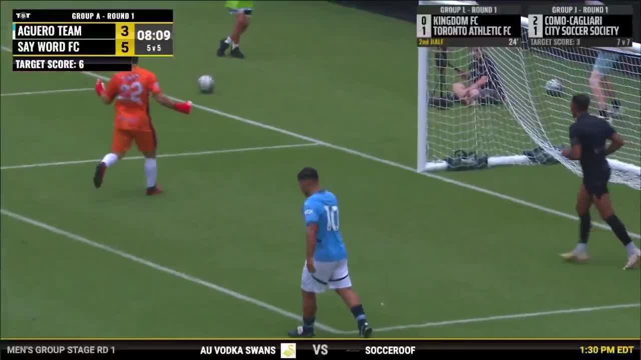 Sergio Aguero Highlights vs. Say Word FC - YouTube