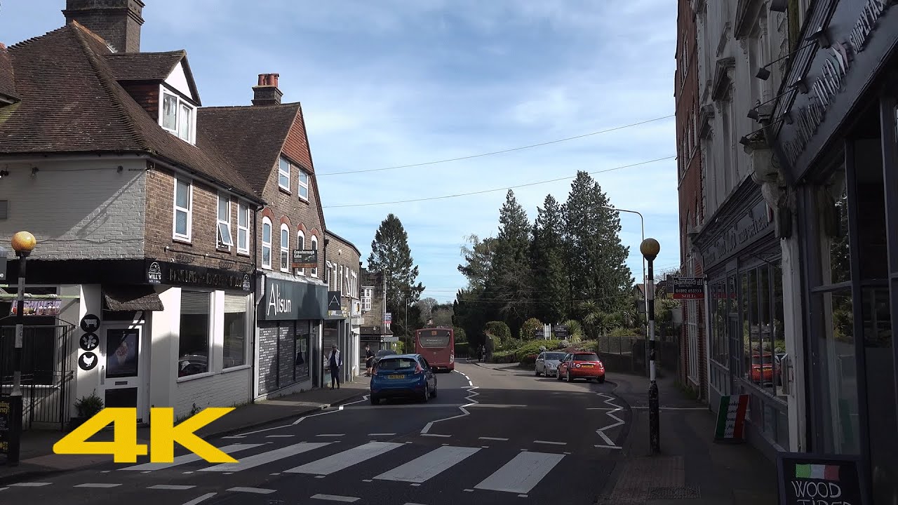 Crowborough Walk: Town Centre【4K】 - YouTube