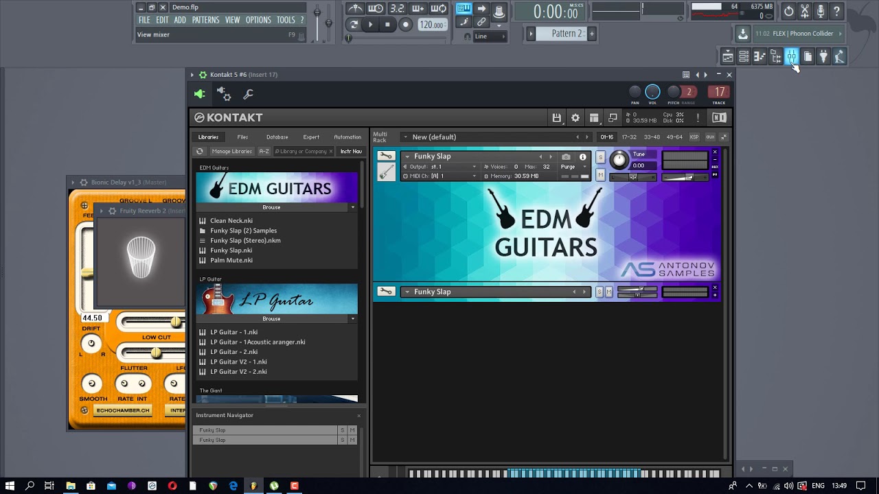 Funky EDM Guitars library for Kontakt - YouTube
